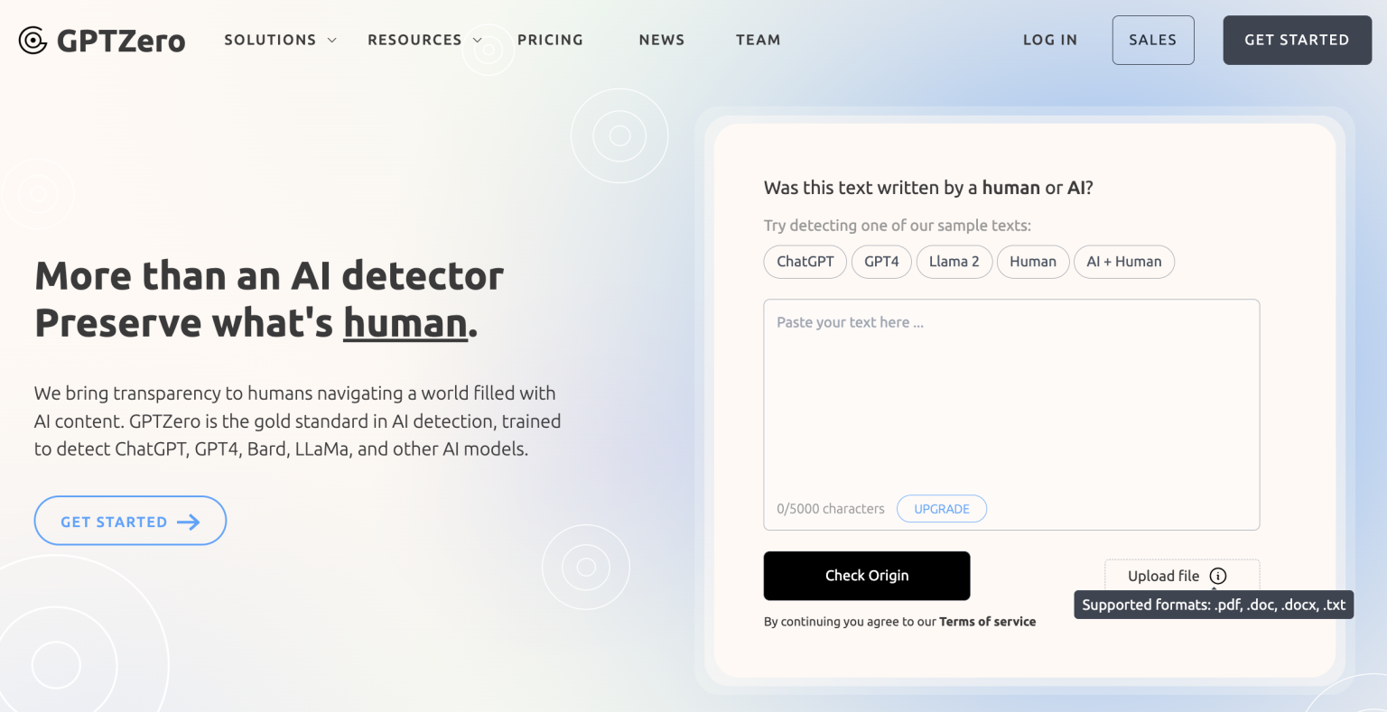 生成AI検知サイトは「見破ることだけが目的ではない」AI共存社会に向けて〜GPTZeroの創業者に聞く - DG Lab Haus